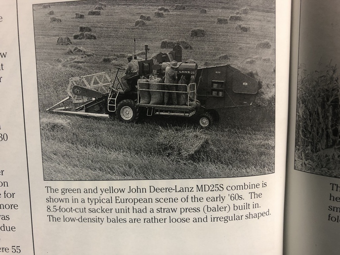 combines with baggers | Yesterday's Tractors Forums