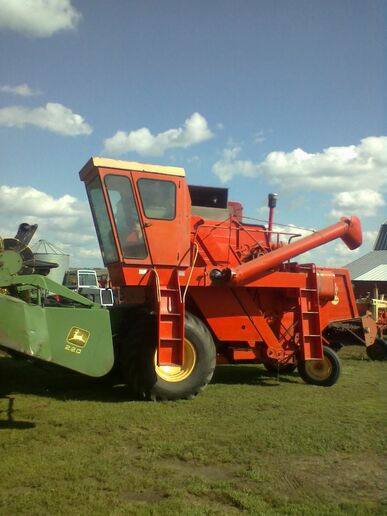 car motor in combine | Yesterday's Tractors Forums
