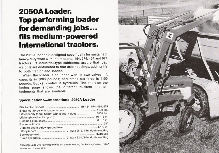 International 674 and 2050 loader. Newbie | Yesterday's Tractors Forums