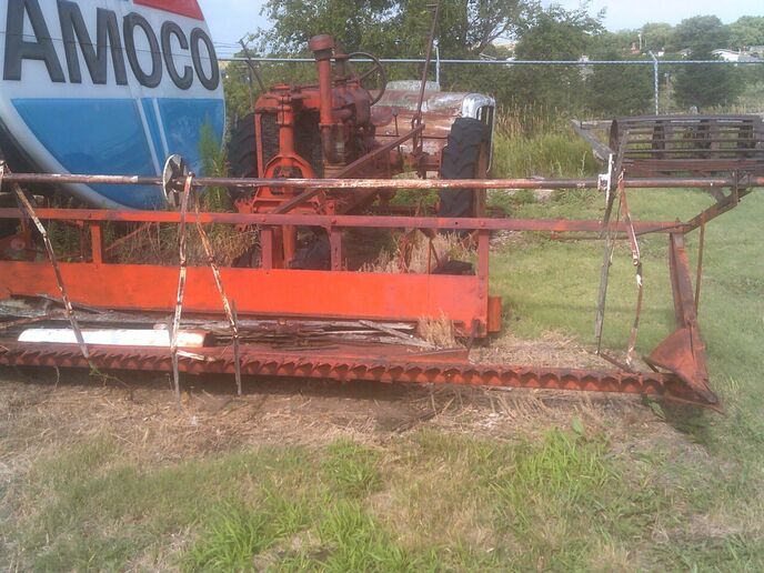 An Unusual Swather | Yesterday's Tractors Forums