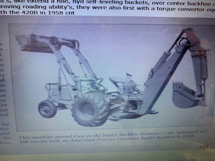 1957 case 320 TLB | Yesterday's Tractors Forums