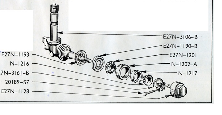 Fordson F Front Wheel Bearings | Yesterday's Tractors Forums