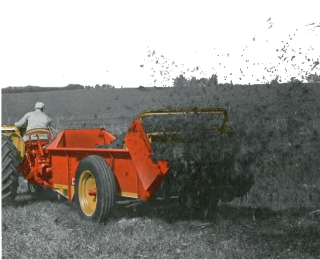 Hauling manure over the years | Yesterday's Tractors Forums