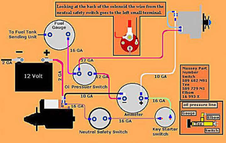 Massey Ferguson 65 Wiring Diagram - Wiring Diagram
