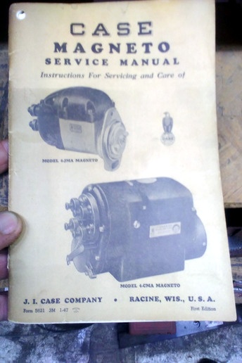 Parts for a "Case" LA magneto | Yesterday's Tractors Forums