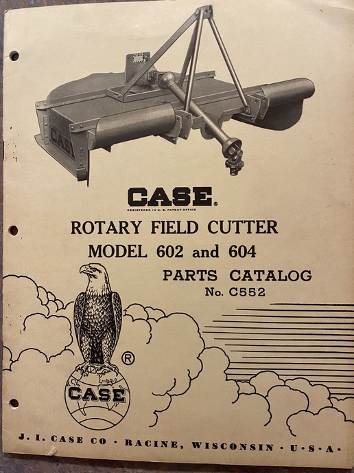 Case 601 cutter | Yesterday's Tractors Forums