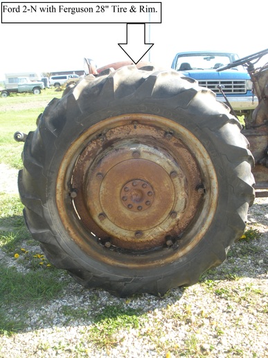 2N rear wheel rims/bolt issue | Yesterday's Tractors Forums