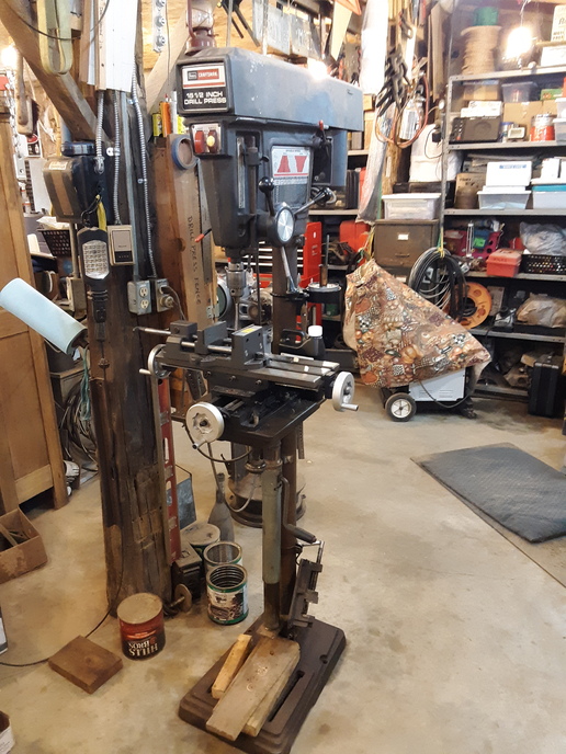 Drill press table lifter ideas? | Yesterday's Tractors Forums