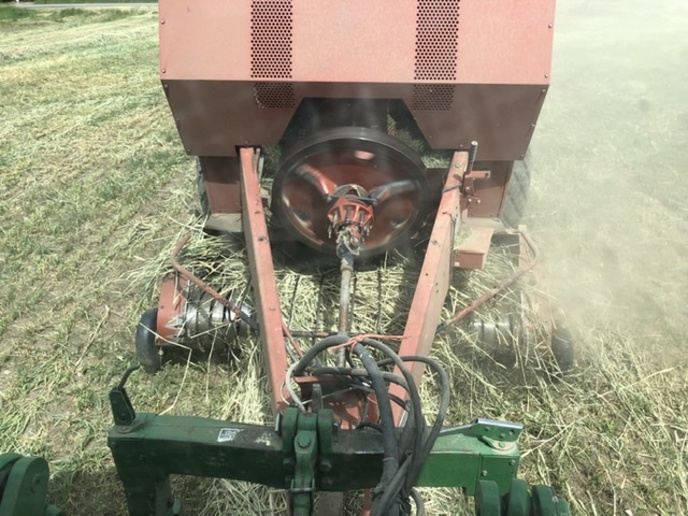 Hay cutting pattern | Yesterday's Tractors Forums