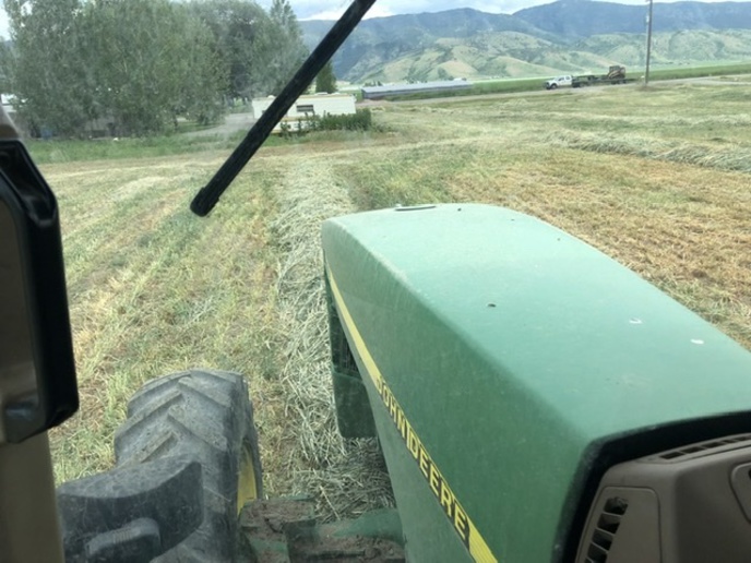 Hay cutting pattern | Yesterday's Tractors Forums