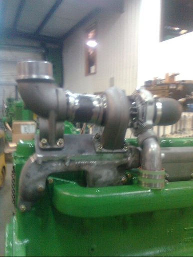 new techecneque for a 4020 turbo set-up | Yesterday's Tractors Forums