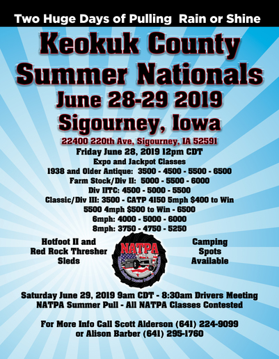 Sigourney NATPA Summer Pull | Yesterday's Tractors Forums