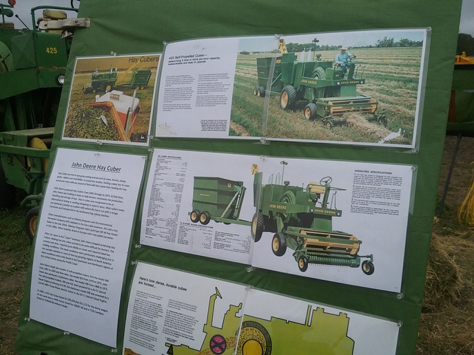 John Deere 425 hay cuber | Yesterday's Tractors Forums