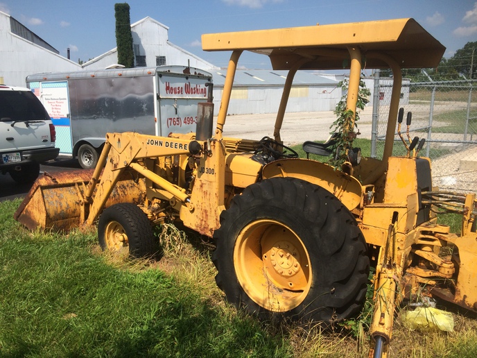 What John Deere model of backhoe am I looking at? | Yesterday's ...