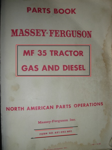 MF 35 battery hold down | Yesterday's Tractors Forums