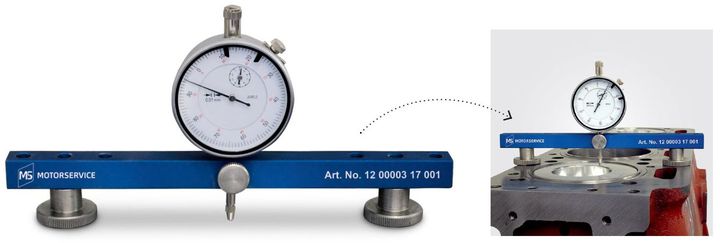 cylinder liner protrusion measuring stand | Yesterday's Tractors Forums