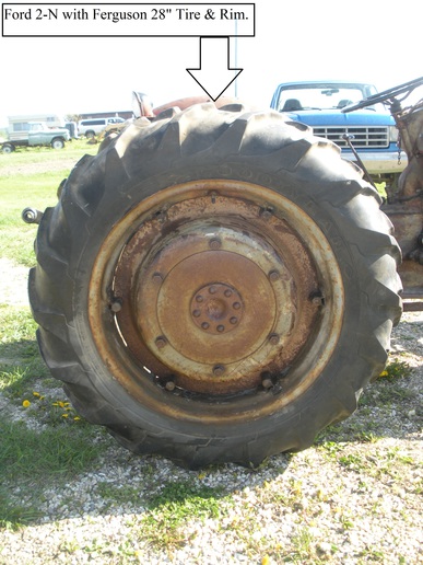 2N REAR 28-INCH WHEEL CENTER DISC SWAP | Yesterday's Tractors Forums