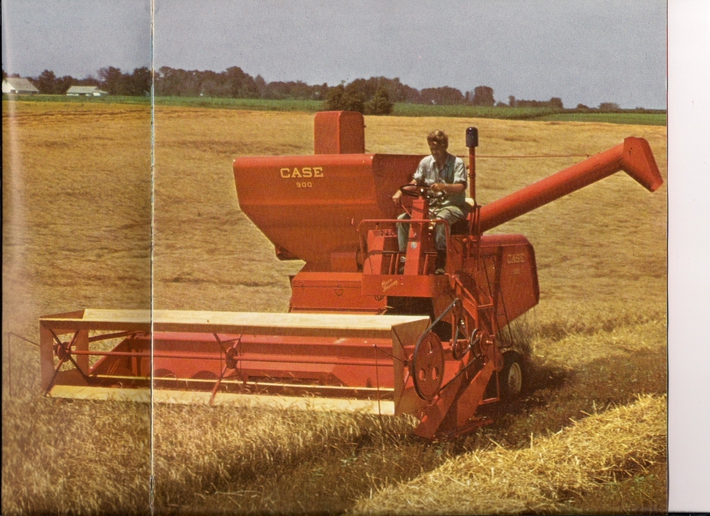 Case 900 Combine. | Yesterday's Tractors Forums