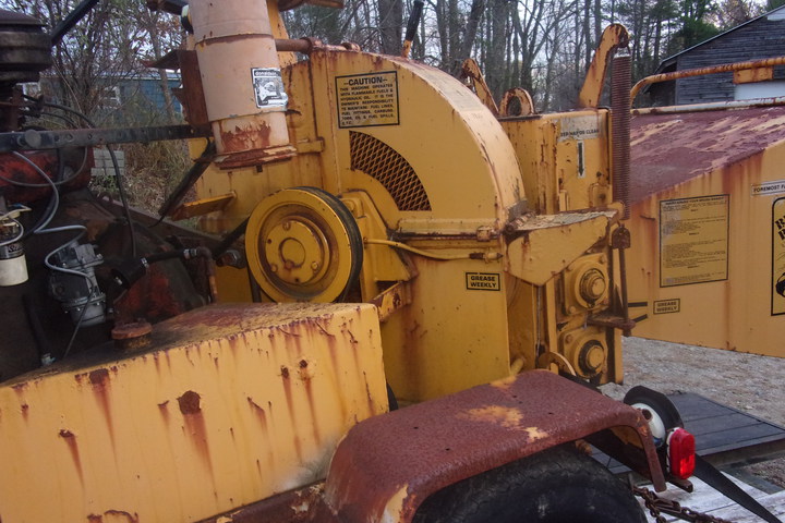 Brush bandit model 100 - lasopaipad