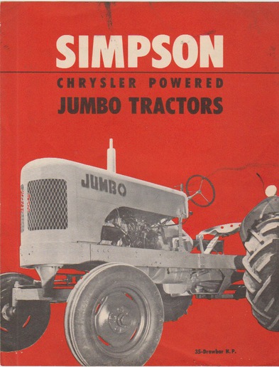 Simpson Tractor | Yesterday's Tractors Forums