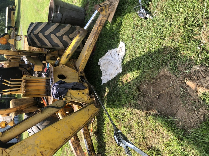 Ford 550 backhoe swing chain | Yesterday's Tractors Forums