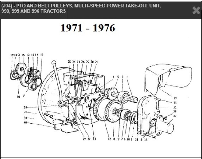 David Brown 990 PTO problem. | Yesterday's Tractors Forums