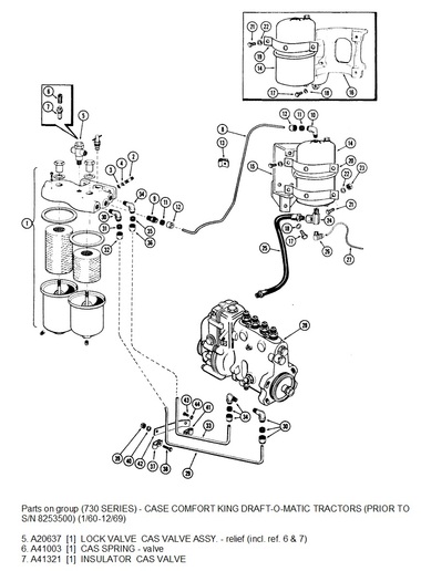 Case 730 (731?) diesel no fuel pressure | Yesterday's Tractors Forums
