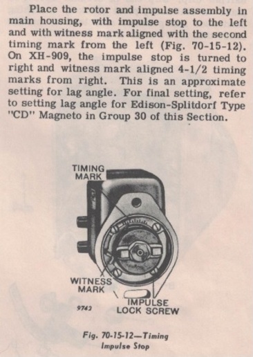 Wico X Mag impulse timing marks | Yesterday's Tractors Forums