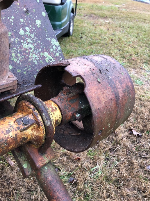 PTO spacer for belt pulley | Yesterday's Tractors Forums