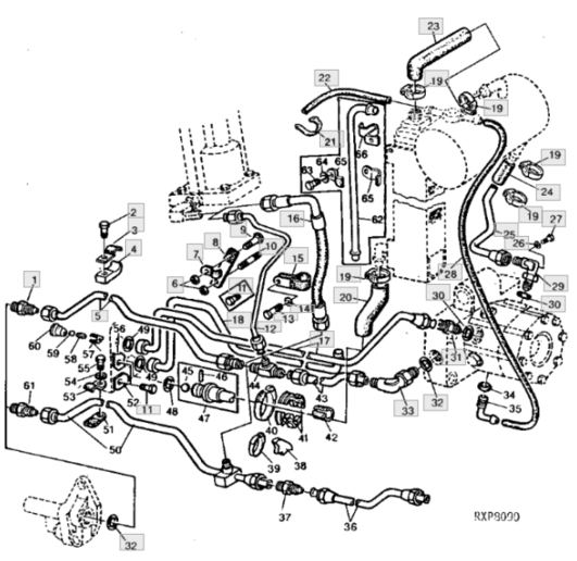 Hydraulic pump manual destroke valve installation | Yesterday's ...