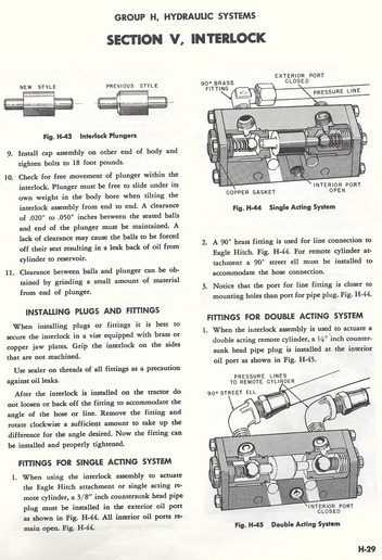 Case 311b remote ports are plugged off | Yesterday's Tractors Forums