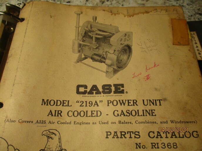 Case Air Cooled Engine | Yesterday's Tractors Forums