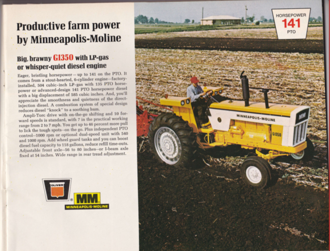 oliver / mm models = tractors? | Yesterday's Tractors Forums