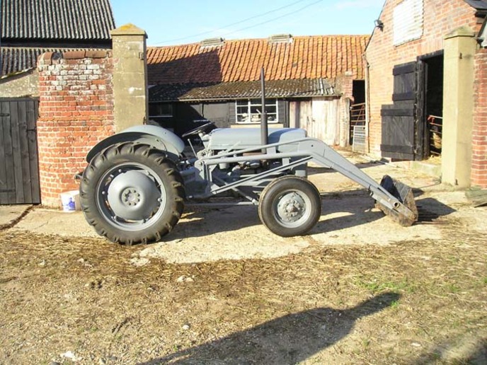 Front loader advice for TEA20 | Yesterday's Tractors Forums