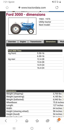 Ford 3000 front rims | Yesterday's Tractors Forums