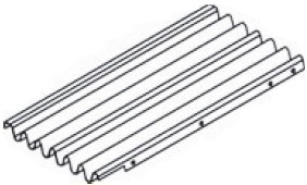 John Deere 40 Grill Screen - M4326T