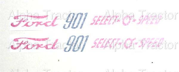 Ford 901 Decal Set - R4133