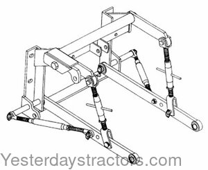 Farmall 656 3 Point Conversion Kit - HK11062