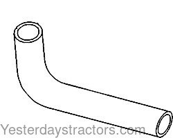 Ford Radiator Hose, Upper for Ford 1700,1900 - SBA310160170